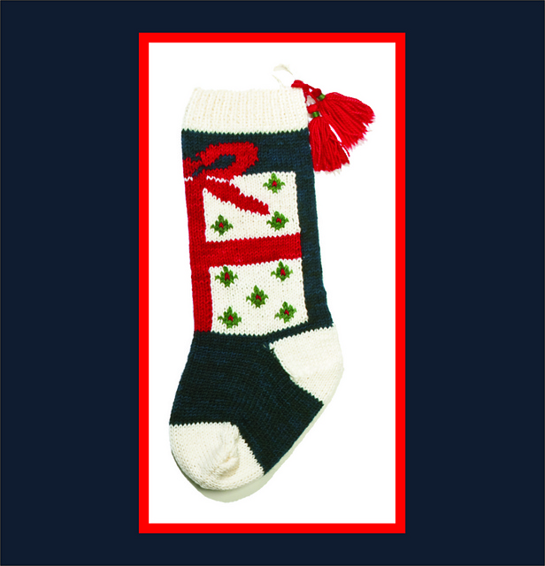 Ravelry: The Present Christmas Stocking pattern by Robin Denney
