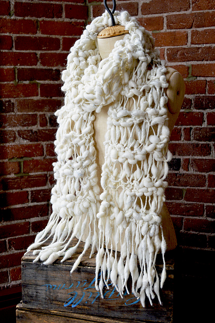 Ravelry: Wrapped Cocoon Scarf pattern by Cheryl Kubat
