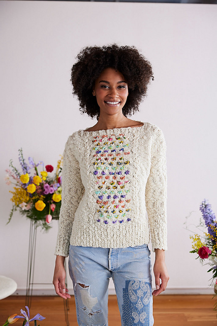 Ravelry: Lotus Sweater pattern by Julia Norris