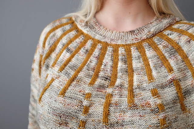 Ravelry: Sun Salutation Sweater pattern by Beatrice Alexander-Howden