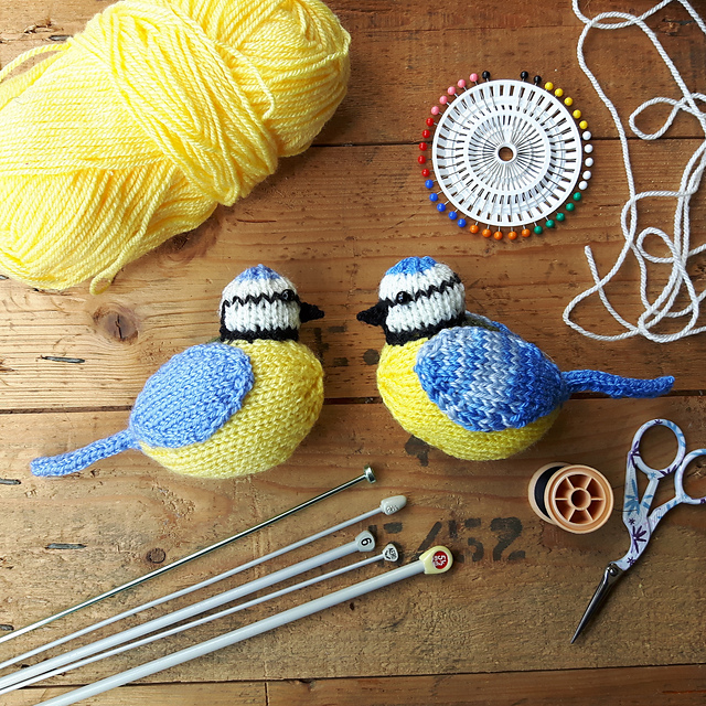 Ravelry: Albie the Blue Tit pattern by Nicky Stewart