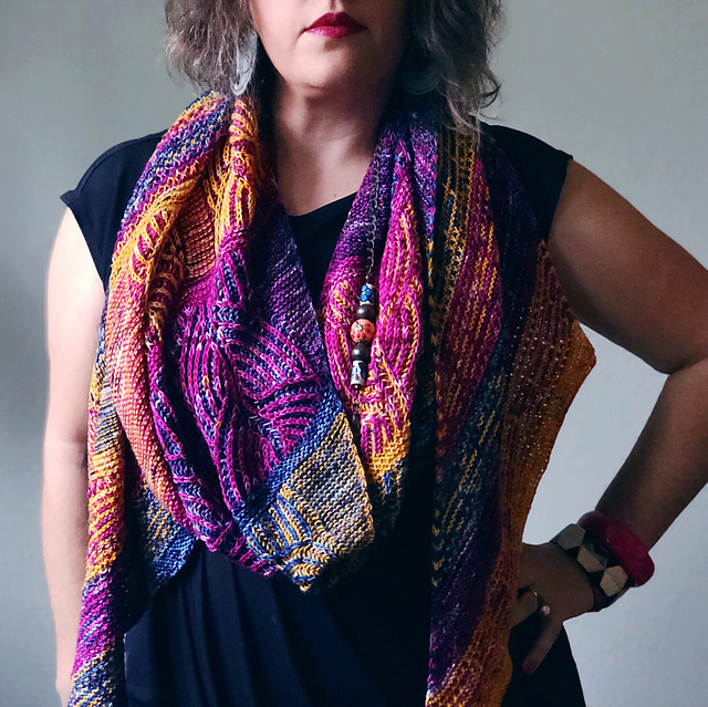 Ravelry: Arcana pattern by Lesley Anne Robinson