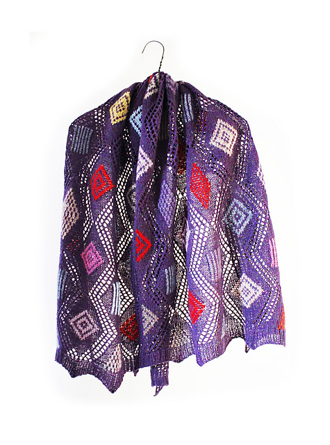 Ravelry: Dappled Diamonds pattern by Kieran Foley