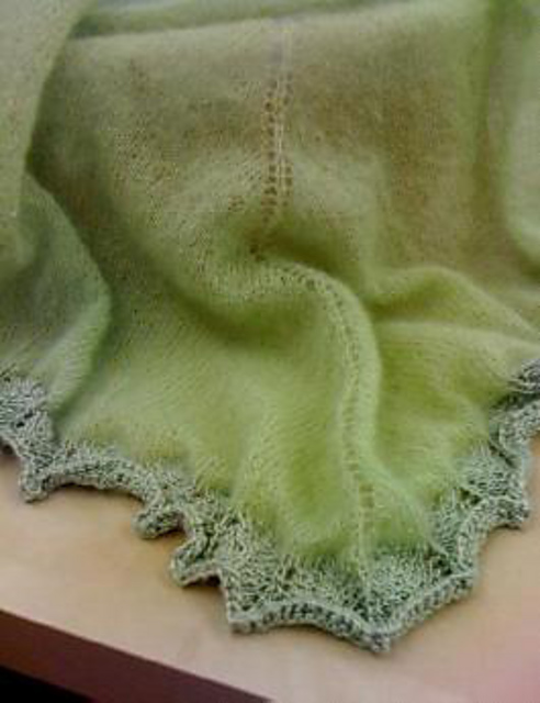 Ravelry: Angel Shawl pattern by The Ladies @ Knit