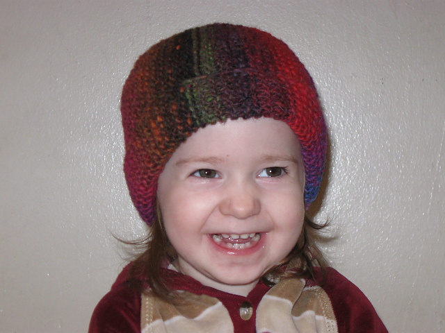 Ravelry: Baby Vertical Stripe Noro Hat pattern by Henya Kazatchkov