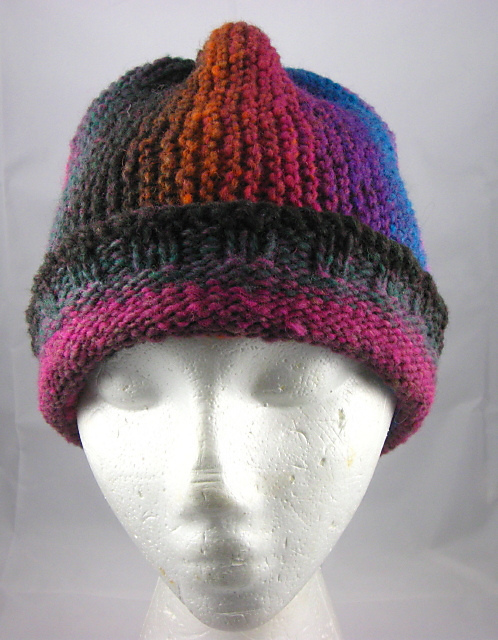 Ravelry: Adult Vertical Stripe Noro Hat pattern by Henya Kazatchkov