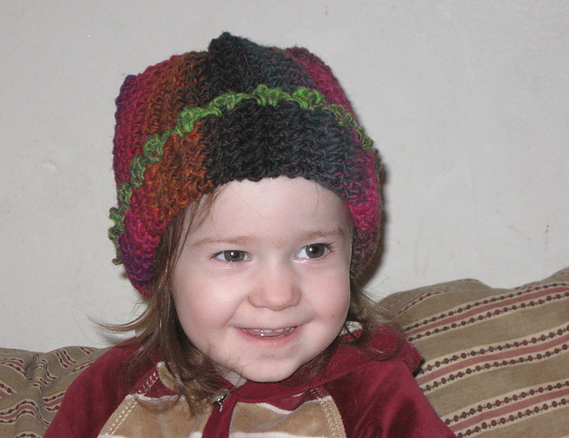 Ravelry: Crochet Vertical Stripe Noro Hat pattern by Henya Kazatchkov
