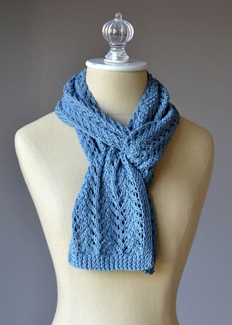 Ravelry: Lace Scarf pattern by Universal Yarn