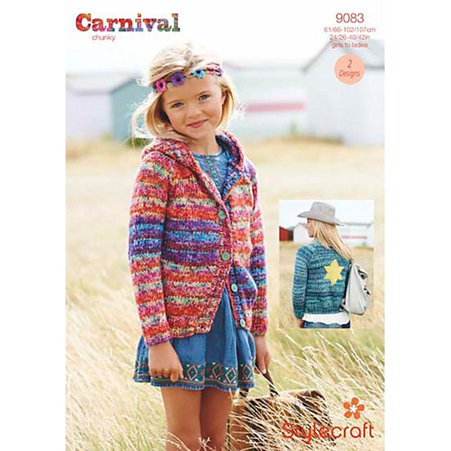 Ravelry: Jacket and Hoodie pattern by Stylecraft Yarns