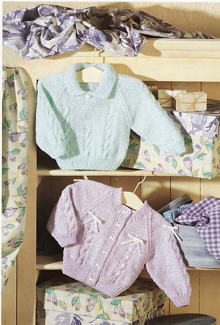 Ravelry: Sweater and Cardigan pattern by Patons