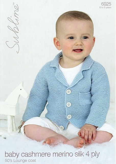 Ravelry: 50's Lounge Coat pattern by Sublime Yarns