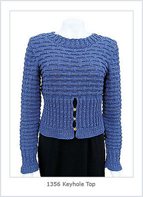 Ravelry: Keyhole Top pattern by Hélène Rush