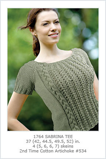 Ravelry: Sabrina Tee pattern by Hélène Rush