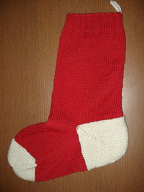 Ravelry: Basic Christmas Stocking pattern by Kelly Checketts
