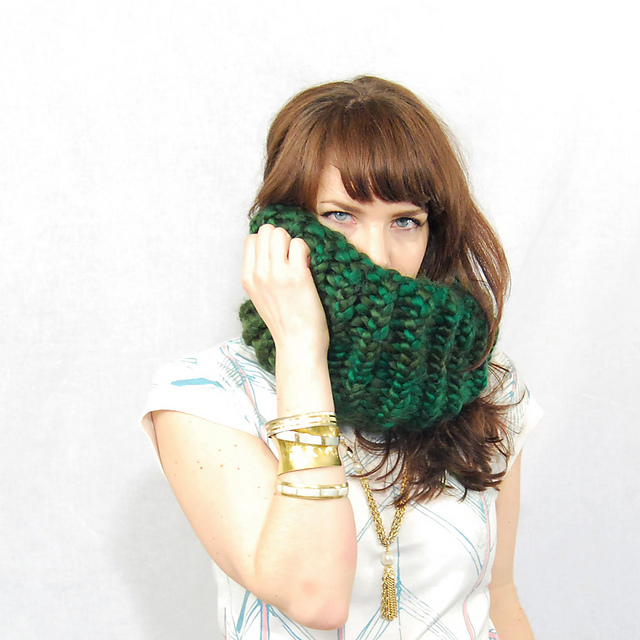Ravelry: Really Big Cowl pattern by Megan Nodecker