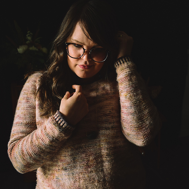 Ravelry: Tall Shadows Sweater pattern by Megan Nodecker