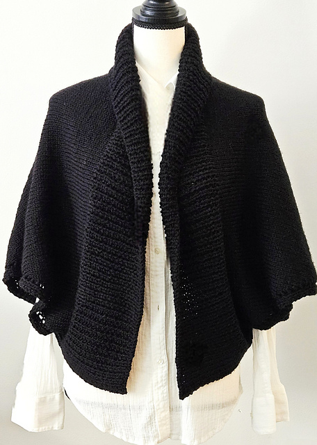 Ravelry: Folded Shrug pattern by Angeline Webb