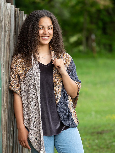 Ravelry: Daybreak Wrap pattern by Tif Neilan