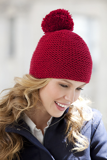 Ravelry: Great Garter Knit Hat pattern by Jodi Lewanda