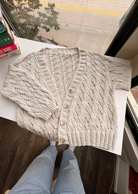 Ravelry: Beachside Cardigan pattern by Lillian Olson