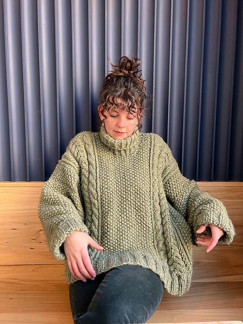 Ravelry: October Turtleneck pattern by Lillian Olson