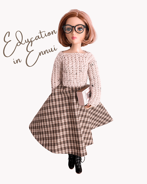 Ravelry: Ellowyne Wilde Education in Ennui pattern by Michelle knits4dolls