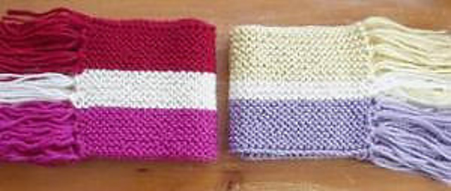 Ravelry: Sideways Garter Stitch Scarf pattern by Alison Hansel