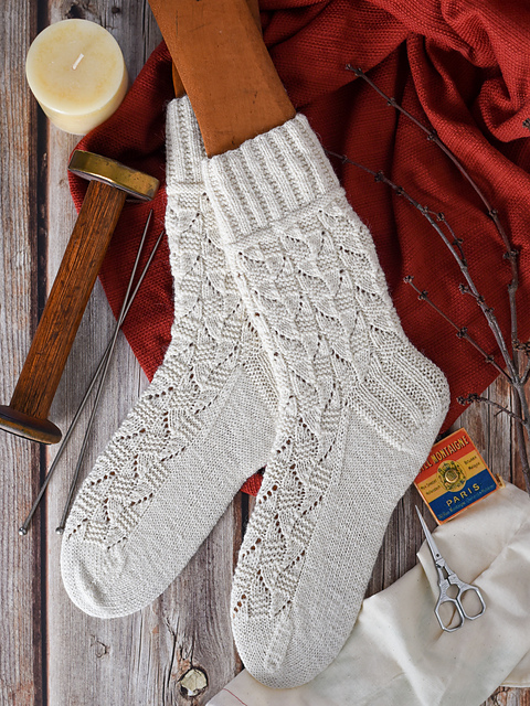 Ravelry: David Sock pattern by Anne Hanson