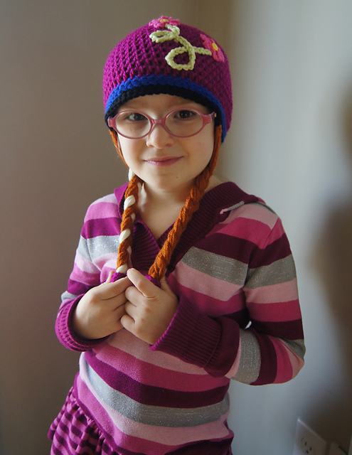 Ravelry: Frozen Inspired Anna Hat pattern by Crystal Benoit