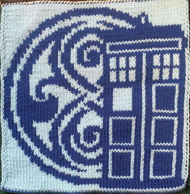 Ravelry: The Great Blanket: Doctor Who pattern by Anj