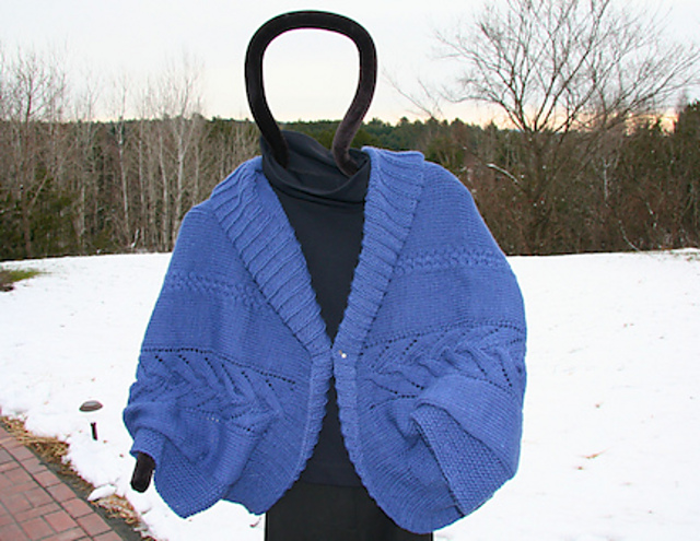 Ravelry: Moonbeam Wrap pattern by Knitted Moon Designs