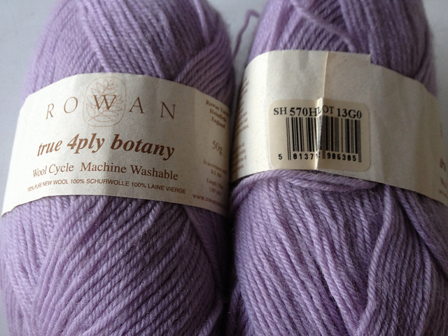 Ravelry: Rowan True 4Ply Botany