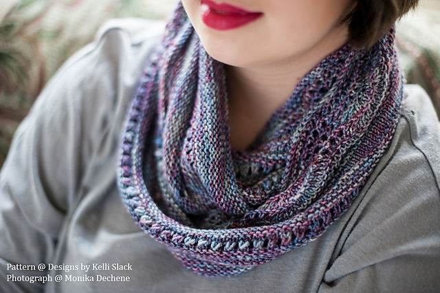 Ravelry: Yuh-Chi Scarf pattern by Kelli Slack