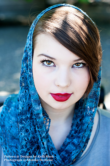 Ravelry: Tina Shawlette pattern by Kelli Slack