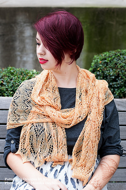 Ravelry: Emmer Wheat Shawl pattern by Kelli Slack
