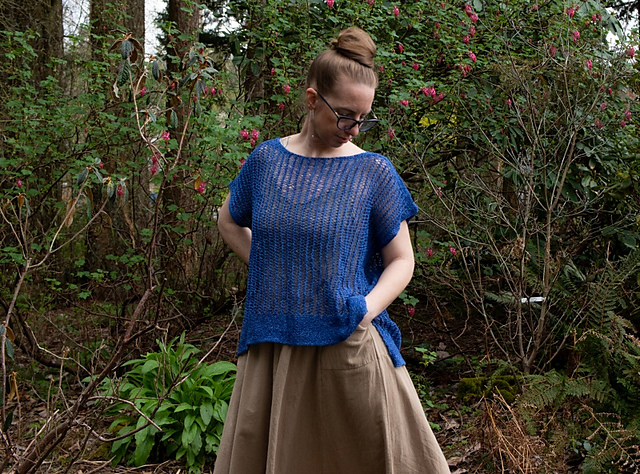 Ravelry: Cascading Pebbles Knit Top pattern by Winn Archambeau-Munoz