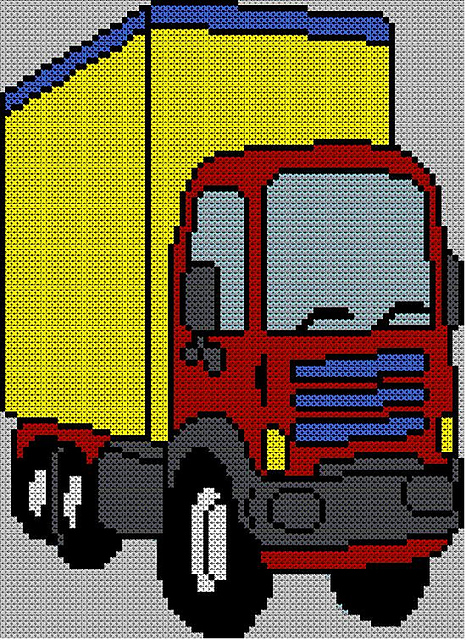 Ravelry: Childrens & Adults Truck / Lorry pattern by Blonde Moments