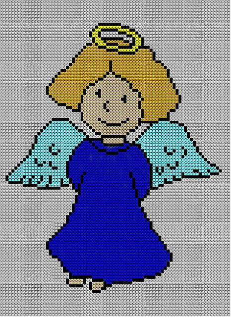 Ravelry: Christmas Angel Jumper pattern by Blonde Moments