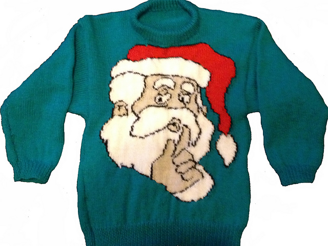 Ravelry: Christmas Santa Jumper pattern by Blonde Moments