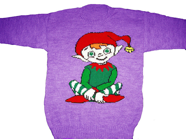 Ravelry: Christmas Elf Jumper pattern by Blonde Moments