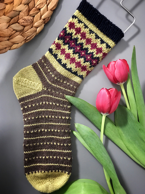 Ravelry: Love Spring Socks pattern by Barbara Nalewko