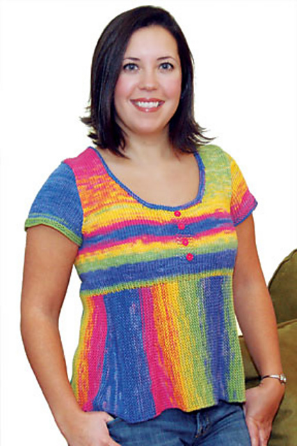 Ravelry: Carnival Top pattern by Hélène Rush