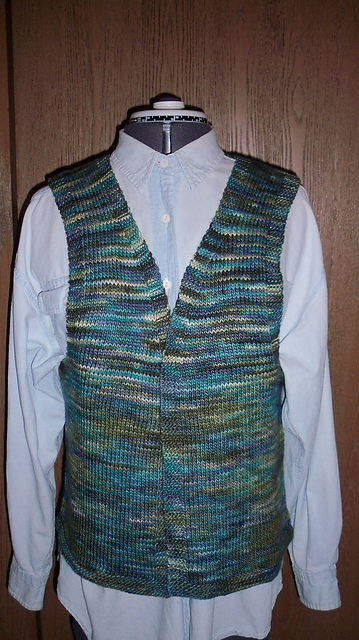 Ravelry: One Piece Vest pattern by Ann Norling