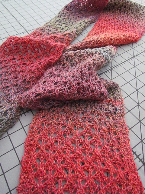 Ravelry: Best Friend Lace Scarf pattern by Krista Werbil