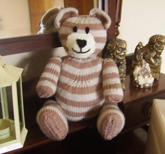 Ravelry: Go Faster Bear pattern by Knitting by Post