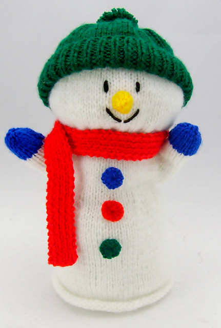Ravelry: Snowman Hand Puppet pattern by Knitting by Post