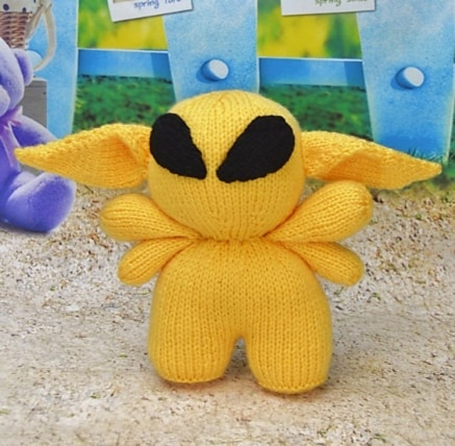 Ravelry: Cosmos the Alien pattern by Knitting by Post