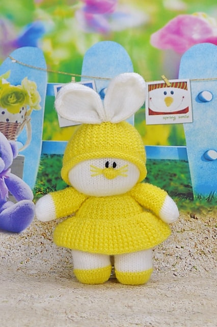 Ravelry: Custard the Rabbit pattern by Knitting by Post