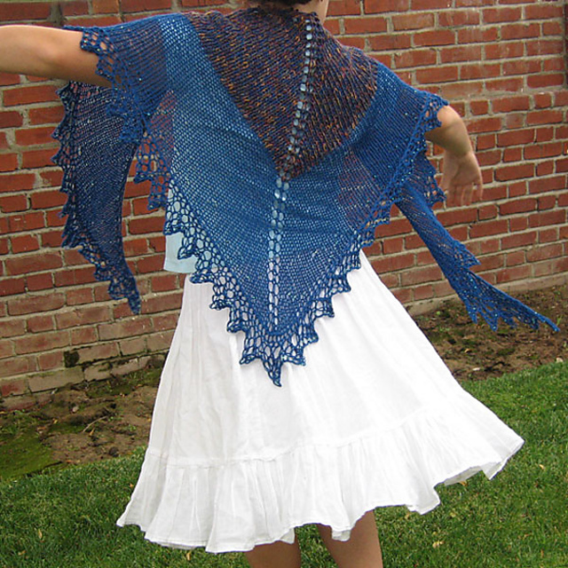 Ravelry: Treasure Island Shawl pattern by Carla Cuadros