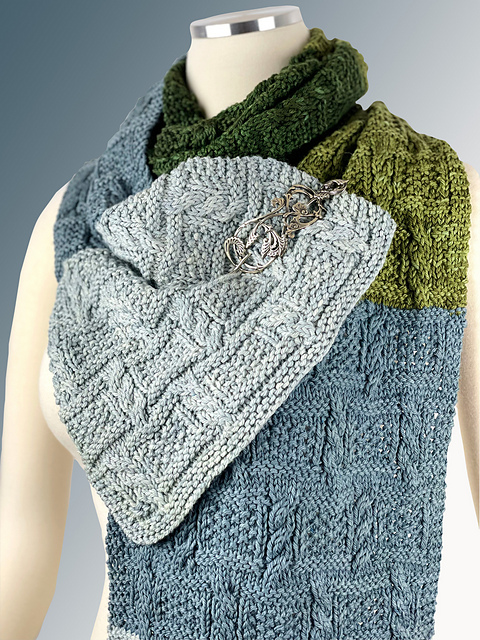 Ravelry: Tower of Colors Scarf pattern by Carla Cuadros
